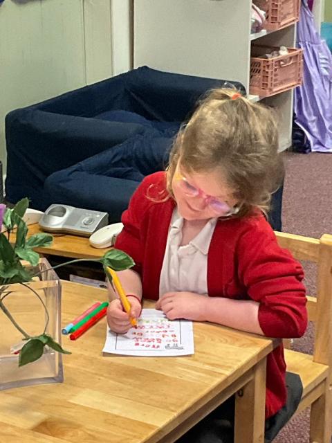 EYFS - Writing Portfolio | Calverley CE Primary School