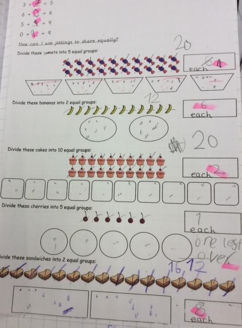 Maths Year 1 Portfolio | Calverley CE Primary School